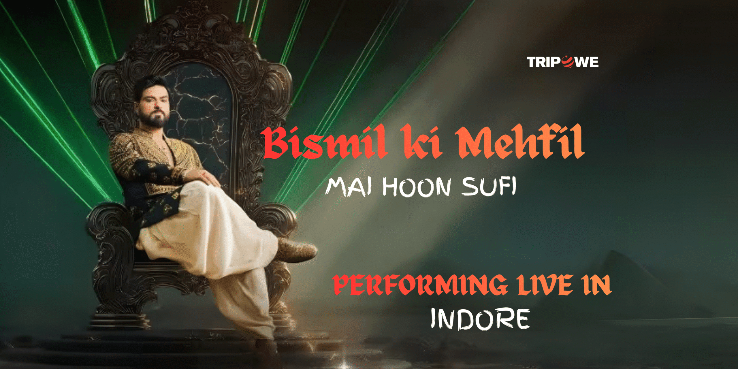 Bismil Live in Indore – Sufi Music Concert on 25 December 2025 - Tripowe