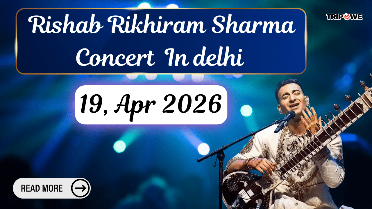 Rishab Rikhiram Sharma Concert Delhi 2026: Tickets & Price - Tripowe